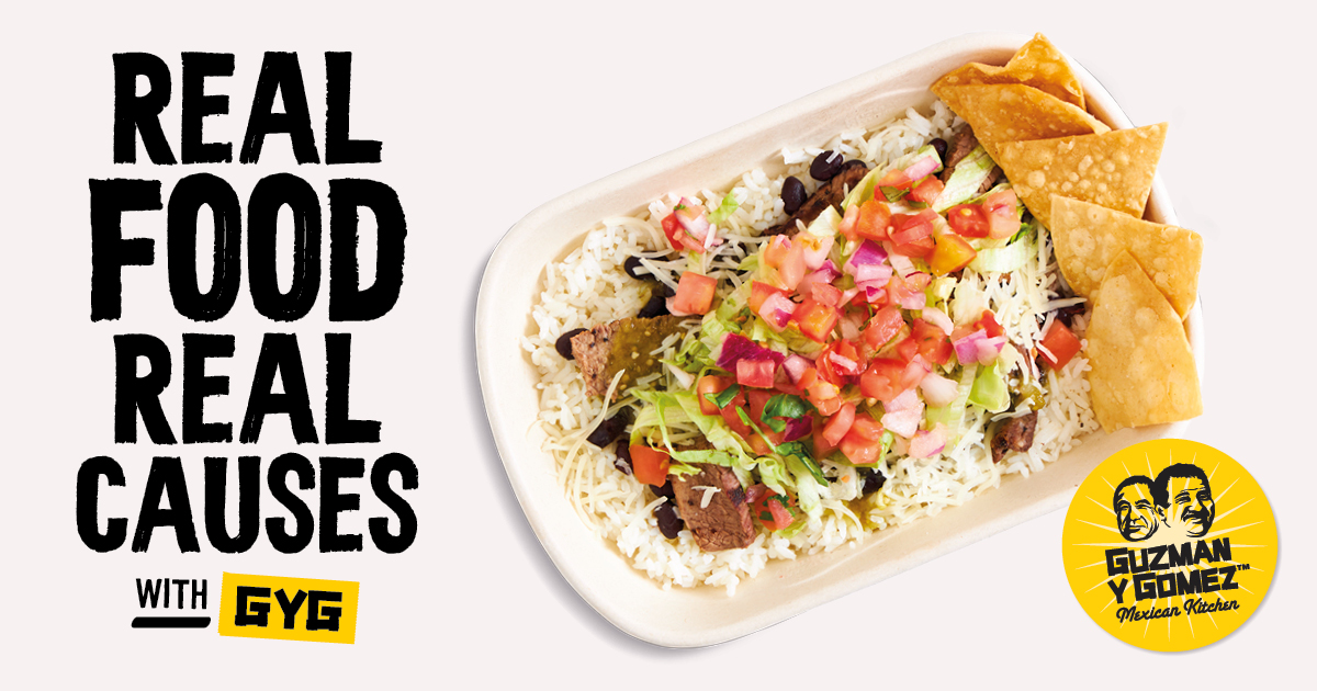 Apply for a Guzman y Gomez fundraiser